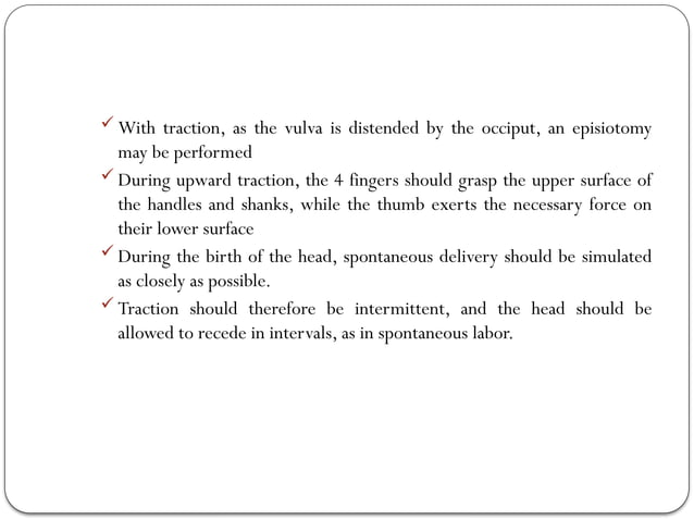 OPERATIVE VAGINAL DELIVERY FORCEPS AND V | PPT