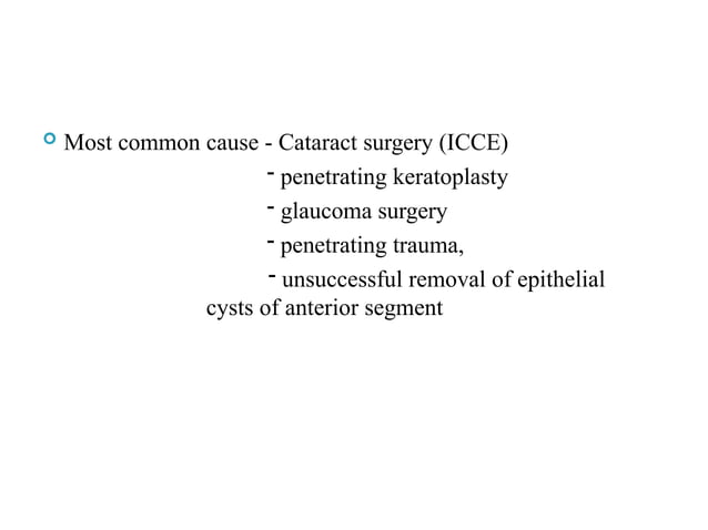 Secondary angle closure glaucoma dr. rahul.pptx | Eye and Vision ...