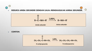 KIMIA ORGANIK UNIVERSITAS, SENYAWA ORGANIK AMINA | PDF