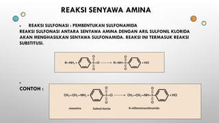 KIMIA ORGANIK UNIVERSITAS, SENYAWA ORGANIK AMINA | PDF