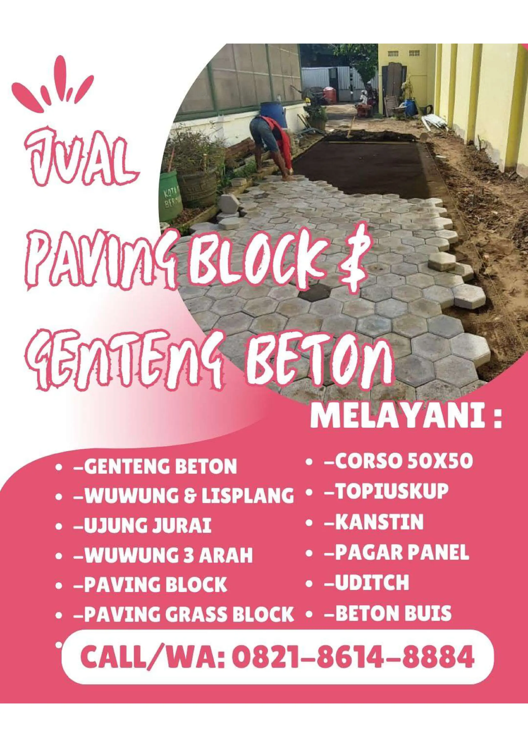 Paving Block untuk Taman Kering, Lebih Indah dan Fungsional. | PDF