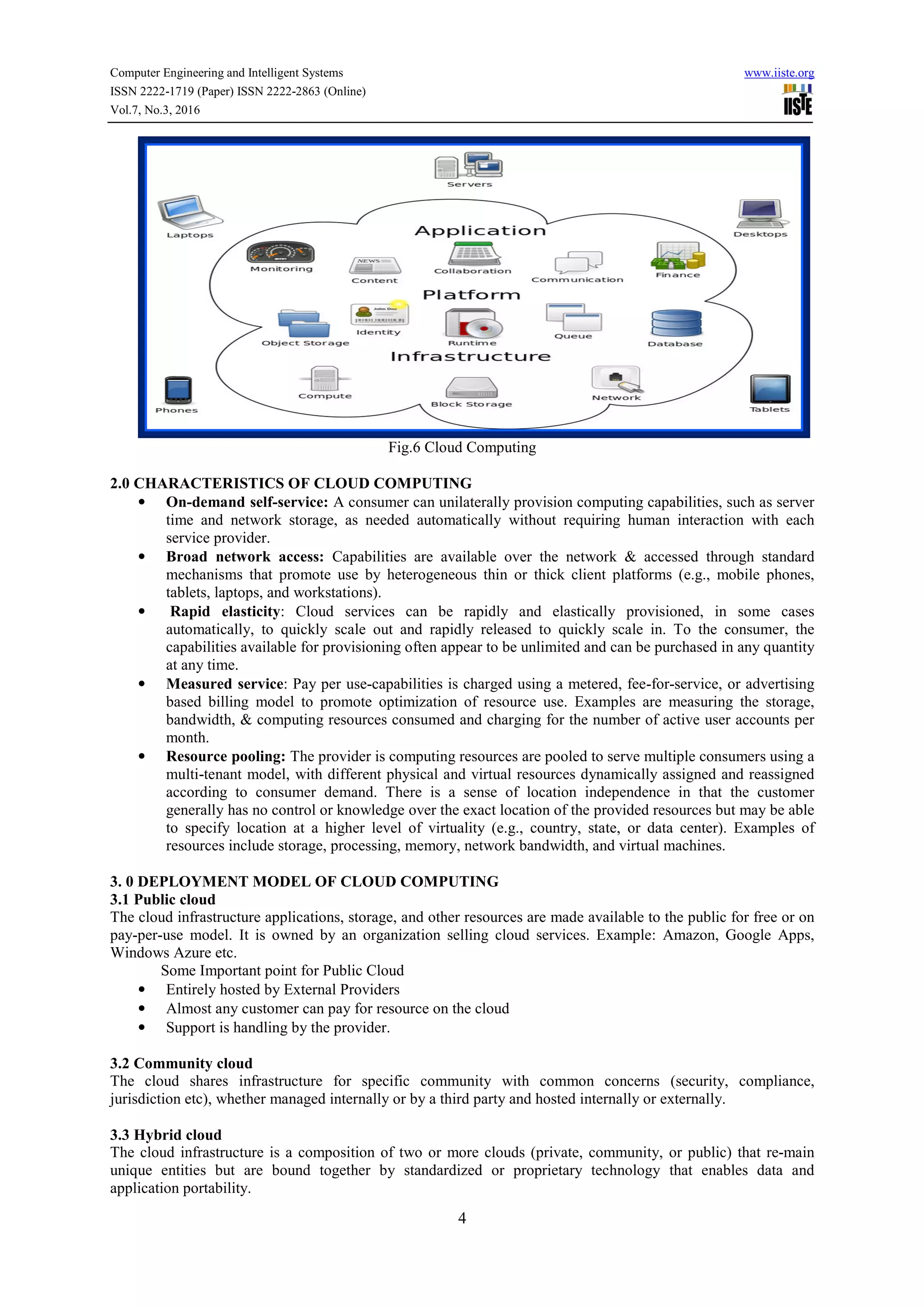 Role of Cloud Computing Technology in Agriculture Fields | PDF | Computing | Technology & Computing