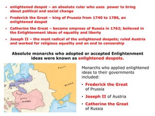 Enlightenment Ideas Map
