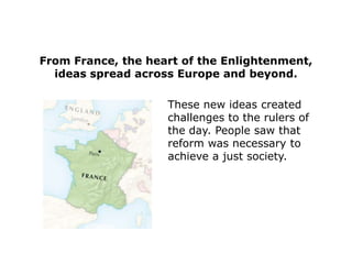 Enlightenment Ideas Map