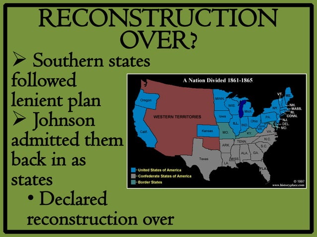 17 2 the fight over reconstruction | PPT