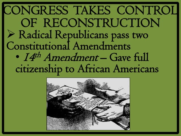 17 2 the fight over reconstruction | PPT