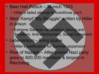 Hitler & Nazi Germany - 17 3 | PPT