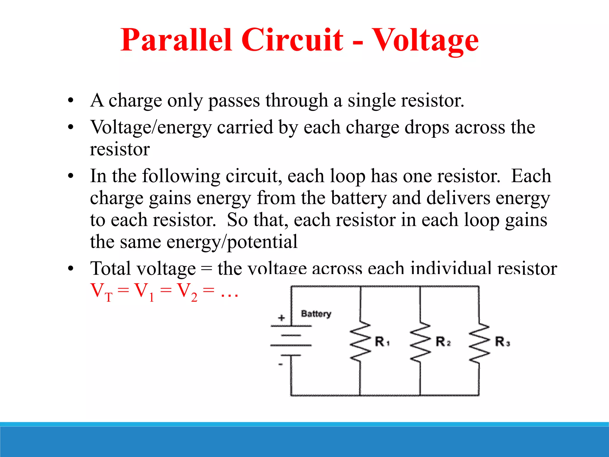 17 3-1 resistors in series and parallel circuits 2020 | PPTX