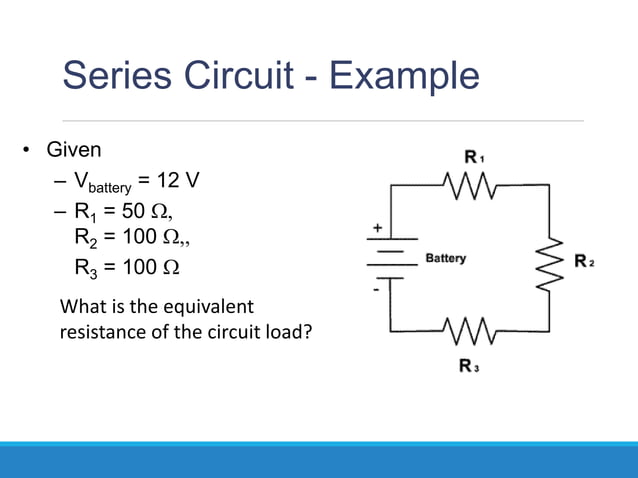 17 3-1 resistors in series and parallel circuits 2020 | PPTX | Computer Networking | Computing