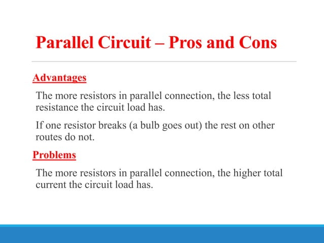 17 3-1 resistors in series and parallel circuits 2020 | PPTX | Computer Networking | Computing