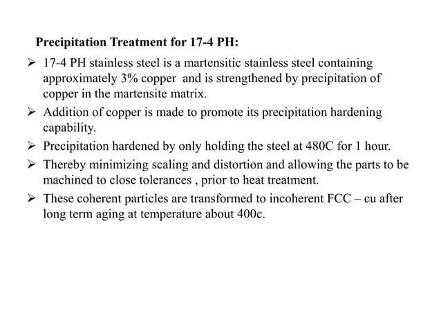 17 4 ph stainless steel | PPTX | Chemistry | Science