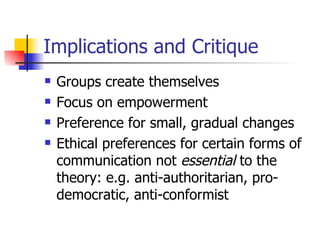 Adaptive Structuration Theory | PPT