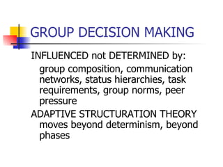 Structuration Theory Powerpoint