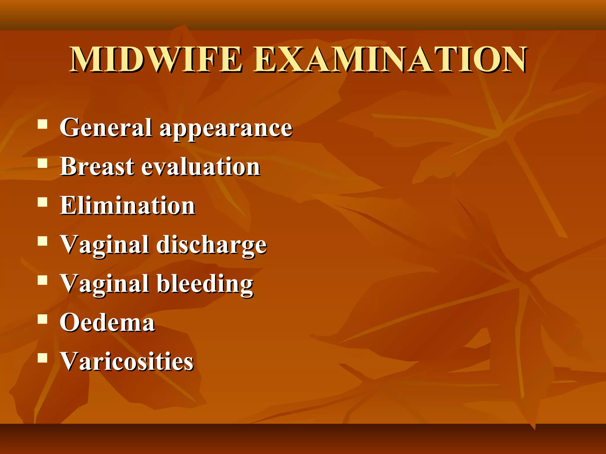 Basic Antenatal Care | PPT