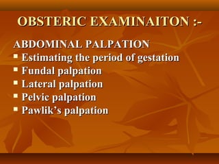 Basic Antenatal Care | PPT