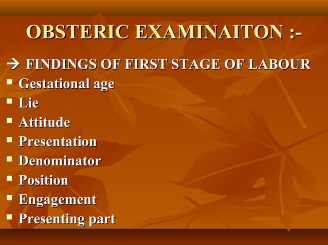 Basic Antenatal Care | PPT