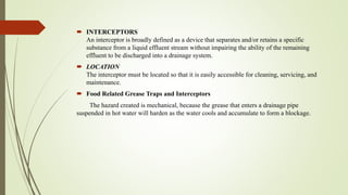 Solid-Liquid Seperation and Interceptors | PPTX