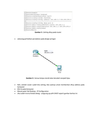 17. dhcp pada router | PDF