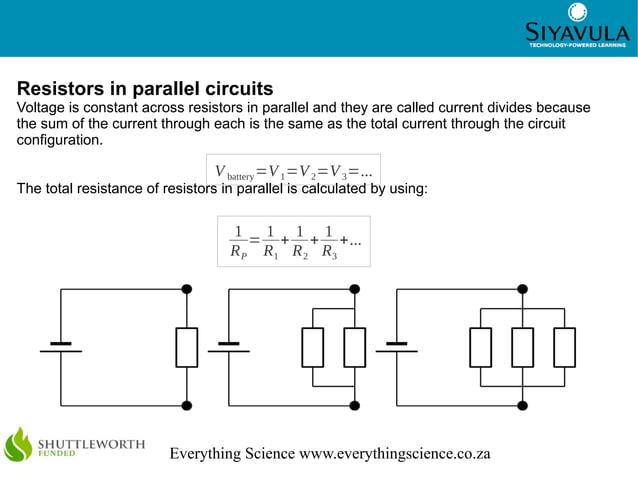 Electric circuits grade 10 | PPT | Free Download