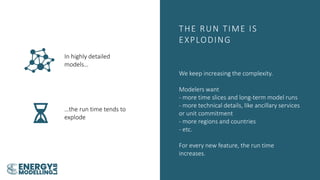 Capacity investments as input to high resolution runs | PPT
