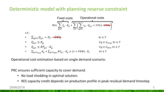 Addressing demand uncertainty in long-term planning models | PPT