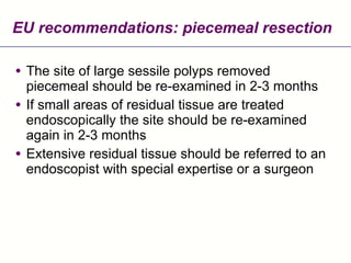 Endoscopy in Gastrointestinal Oncology - Slide 17 - D. Fisher - Post ...