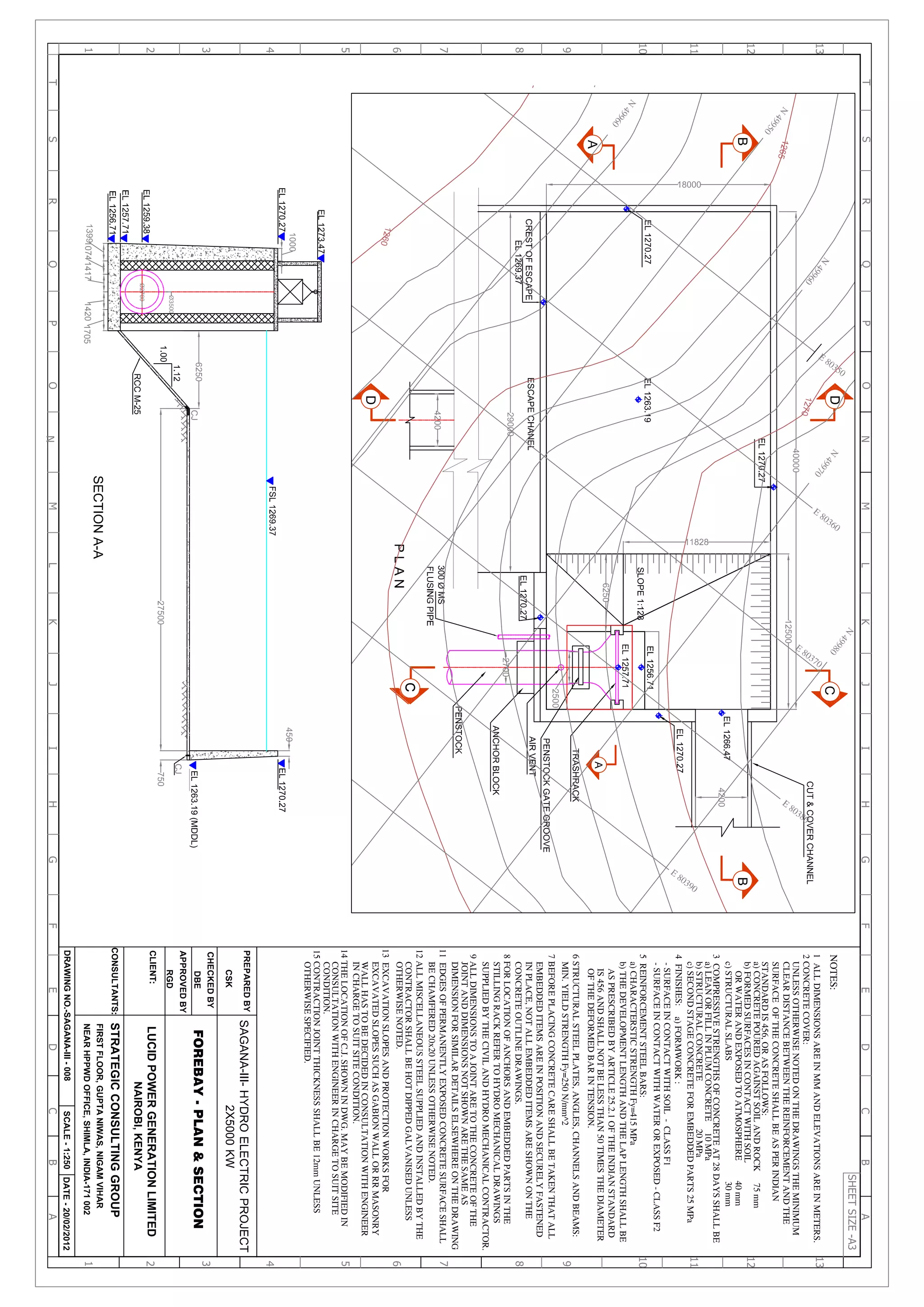 17 forebay plan | PDF