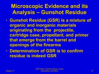 17 Forensic Science Powerpoint Chapter 17 Microanalysis Of Exam | PPT