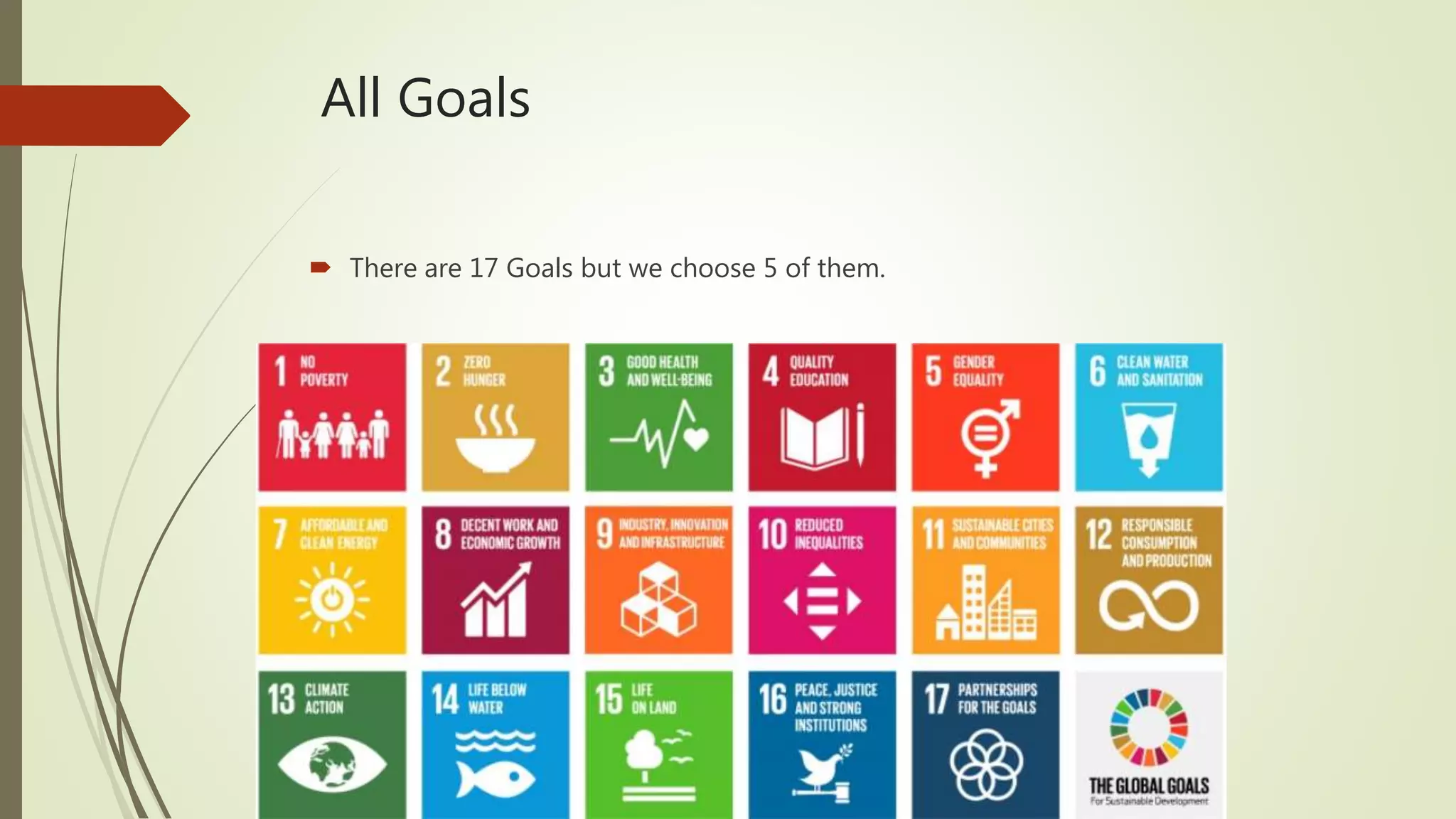 17 global-goals- by Turkish Team | PPT