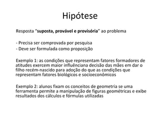 Exemplos De Testes De Hipoteses Hipóteses – Jorge Horácio "Kotick"