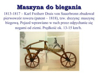 17 - Historia i typy rowerów | PPT