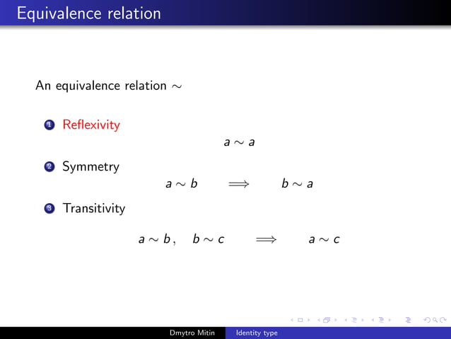17 - Scala. Identity type. Curry–Howard correspondence | PPT