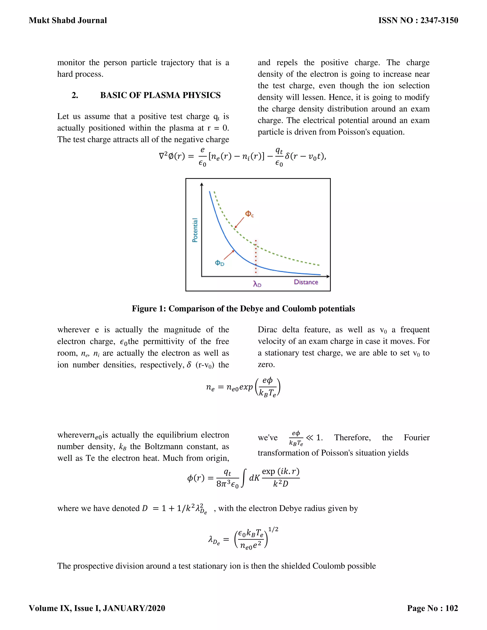AN INTRODUCTION TO BASIC PHENOMENA OF PLASMA PHYSICS | PDF | Physics ...