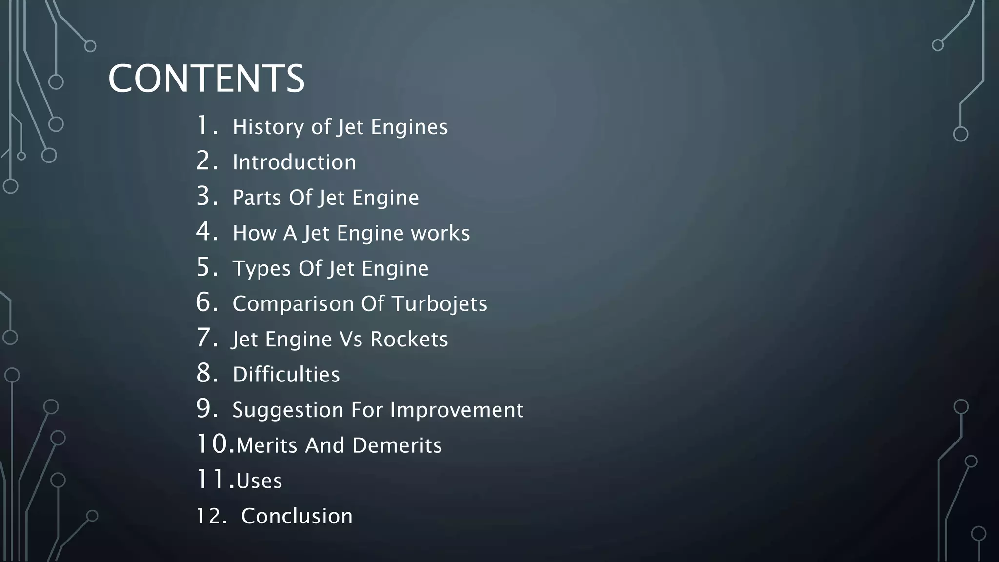 Jet Engines - Type & Structure | PPT