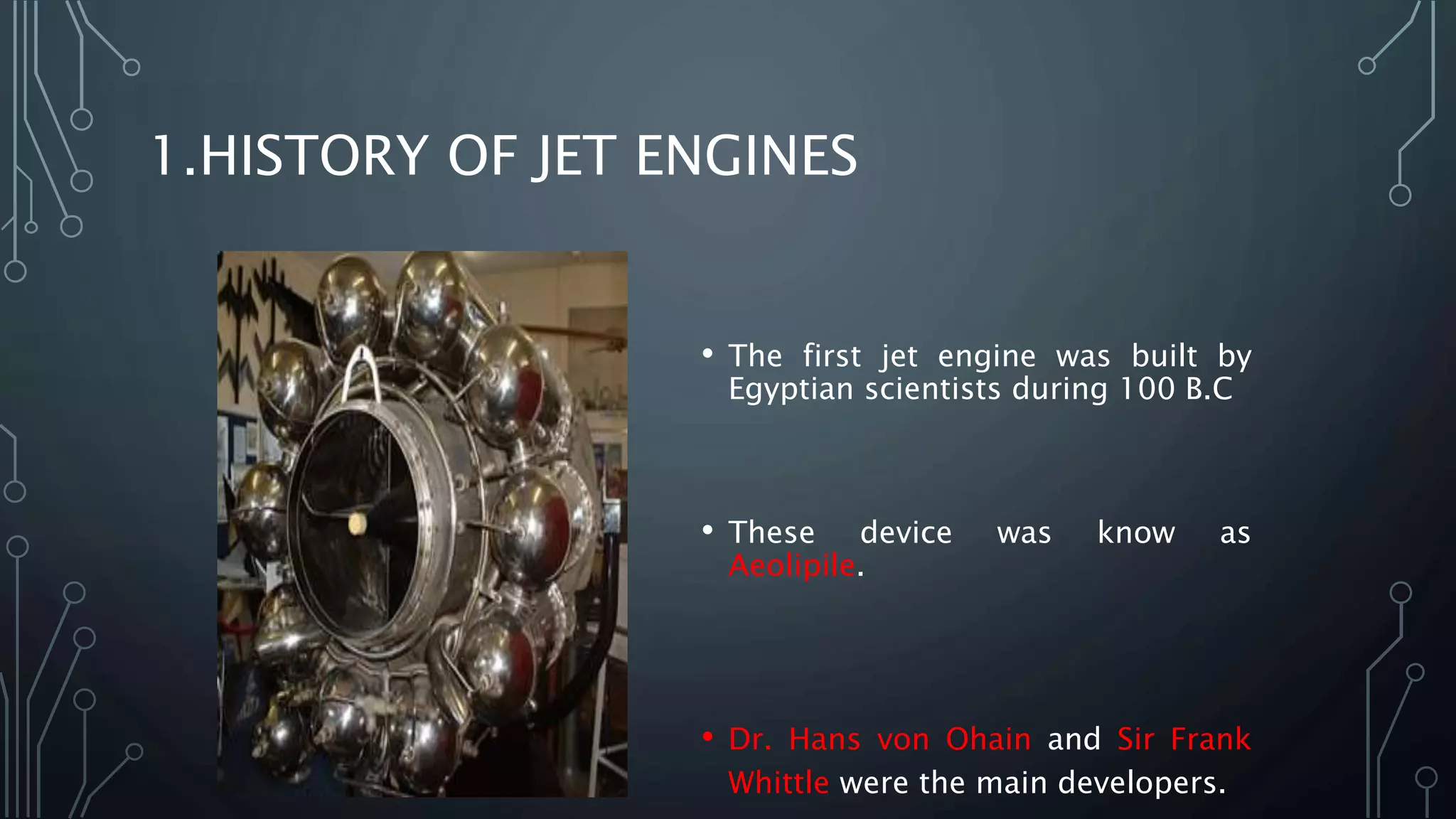 Jet Engines - Type & Structure | PPT