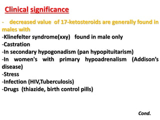 17-ketosteroids and barbiturates PRADEEP.ppt