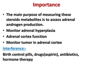 17-ketosteroids and barbiturates PRADEEP.ppt
