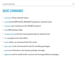 17 Linux Basics #burningkeyboards | PDF | Operating Systems | Computer ...