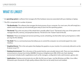 17 Linux Basics #burningkeyboards | PDF | Operating Systems | Computer ...