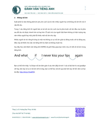 17 loi-sai-khi-noi-tieng-anh | PDF