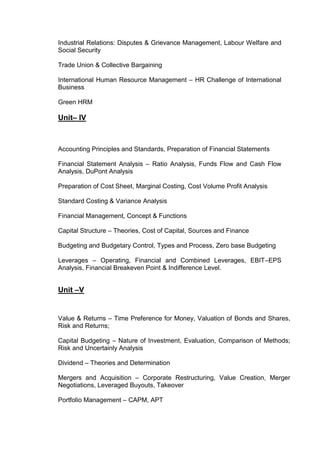 NTA UGC NET JRF -17 management-new updated syllabus | PDF