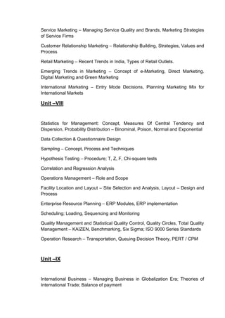 NTA UGC NET JRF -17 management-new updated syllabus | PDF