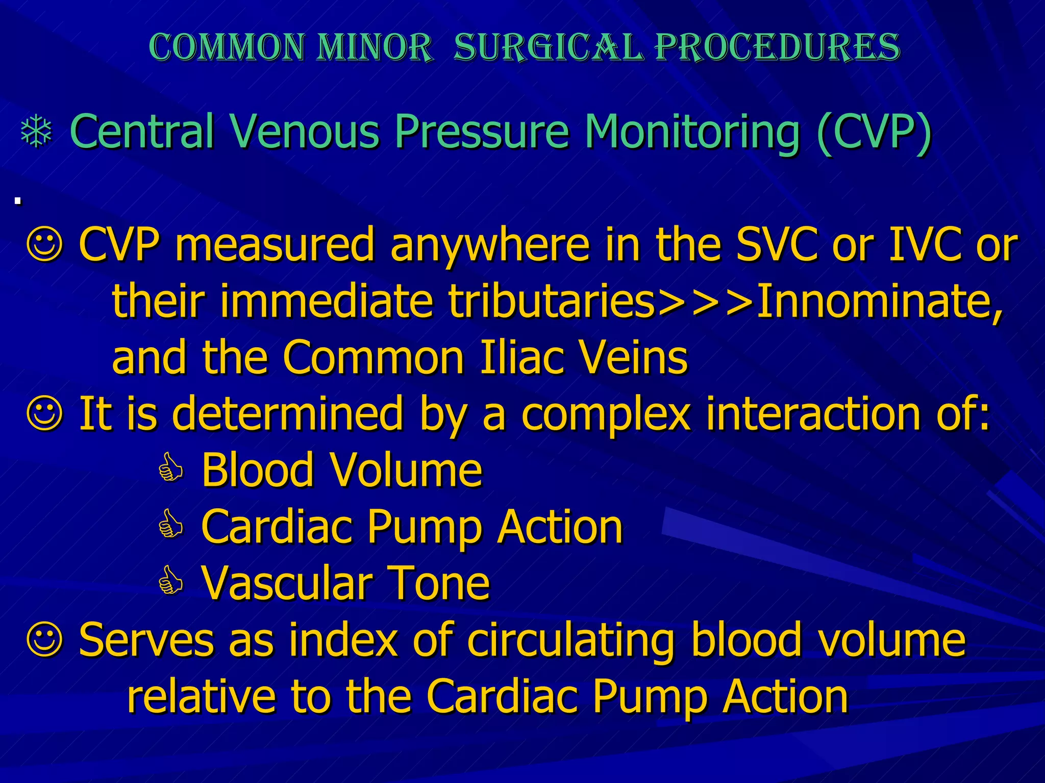17 Minor Surgical Procedures | PPT