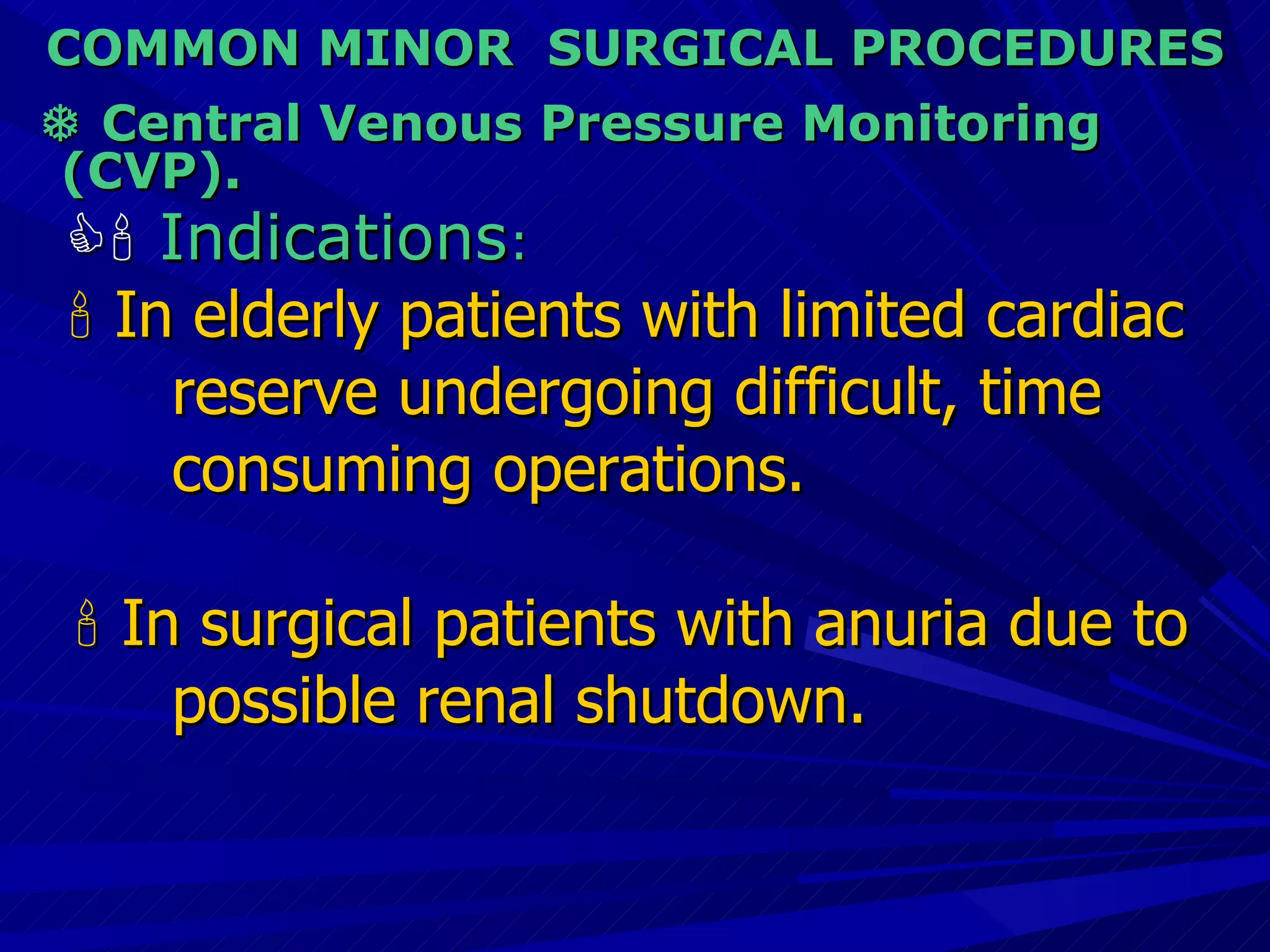 17 Minor Surgical Procedures | PPT