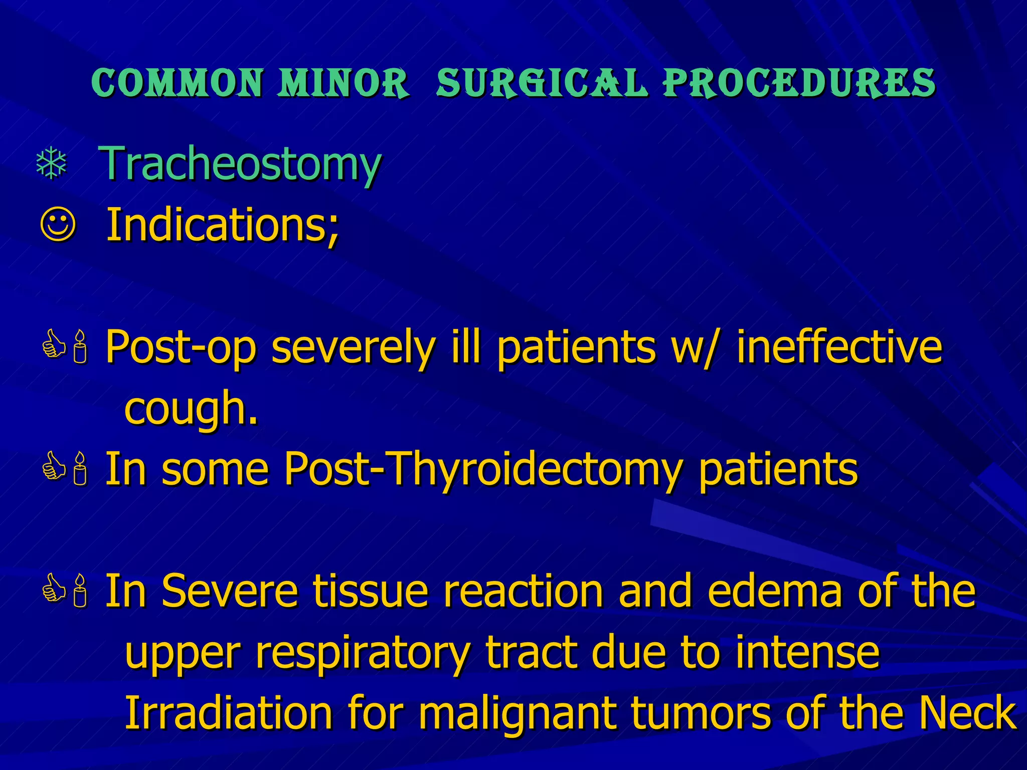 17 Minor Surgical Procedures | PPT