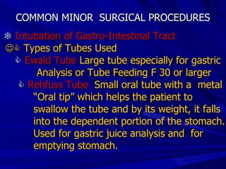 17 Minor Surgical Procedures | PPT