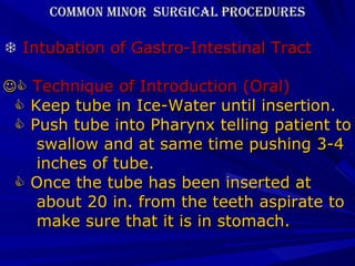 17 Minor Surgical Procedures | PPT