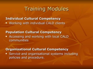 Cultural Competence for HIV/AIDS Services and Agencies | PPS