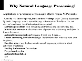 Big Data and Natural Language Processing | PPT