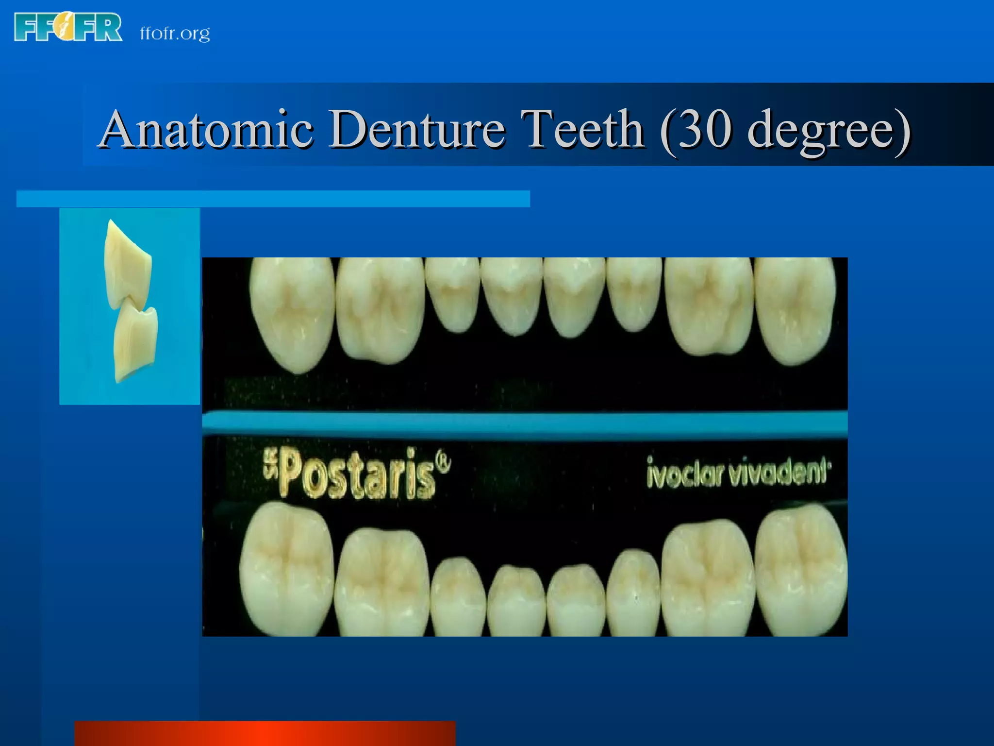 17.occlusal schemes anatomic and semiamatomic occlusion | PPT